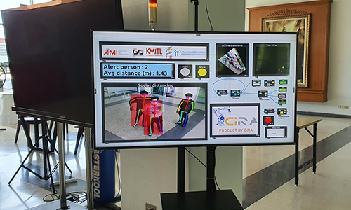 สกสว. เผยนักวิจัยเสนอภาครัฐใช้ CiRA CORE เทคโนโลยีป้องกันโควิดฯ ระบาดรอบ 2