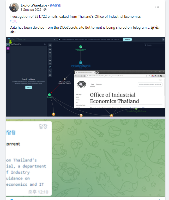 ย้อนรอย ExploitWarelabs เพจไซเบอร์เกาหลี เคยเตือนไทยเสี่ยงถูกเจาะข้อมูลมาแล้ว 7 ครั้ง