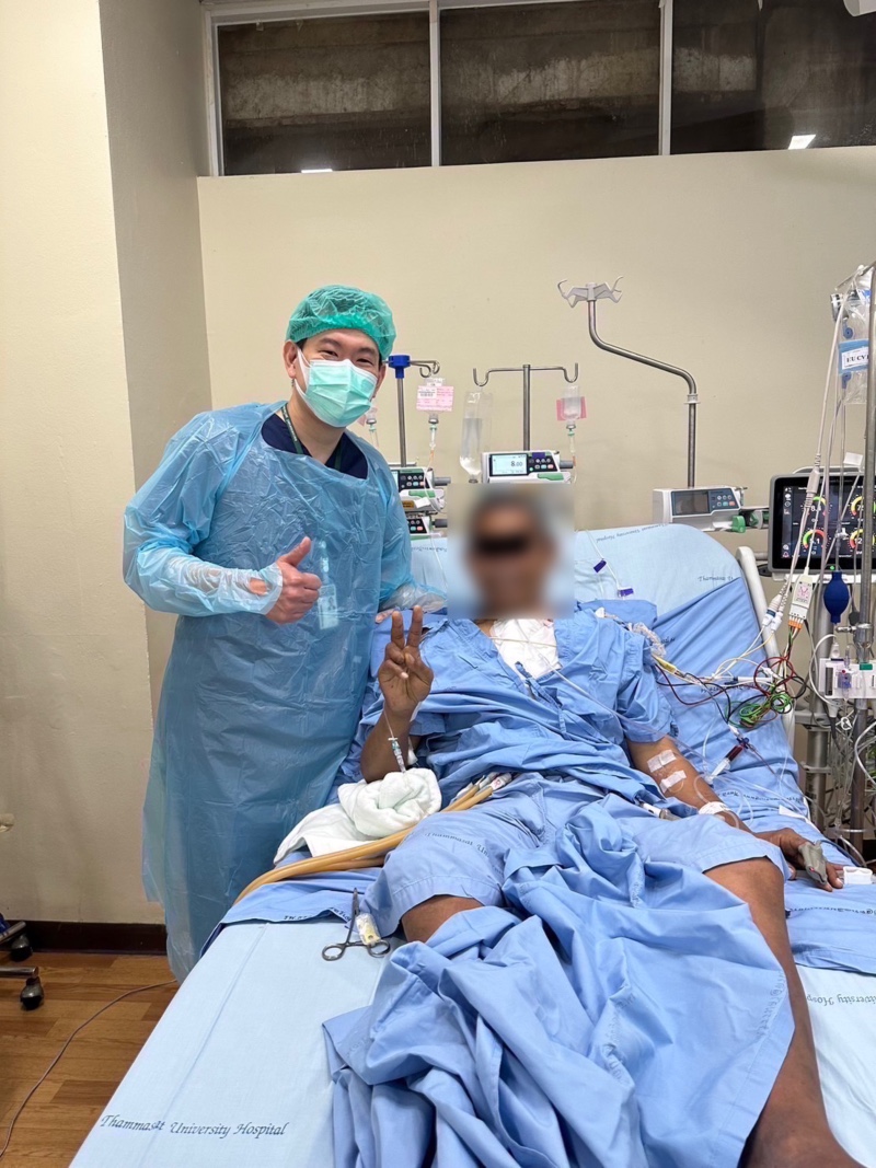 รพ.ธรรมศาสตร์ฯปลูกถ่ายหัวใจให้ผู้ป่วยสำเร็จเป็นคนแรก!