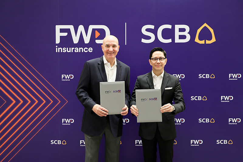 SCB และ FWD จับมือขยายสัญญาความร่วมมือธุรกิจประกันชีวิตผ่านช่องทางธนาคารในประเทศไทย