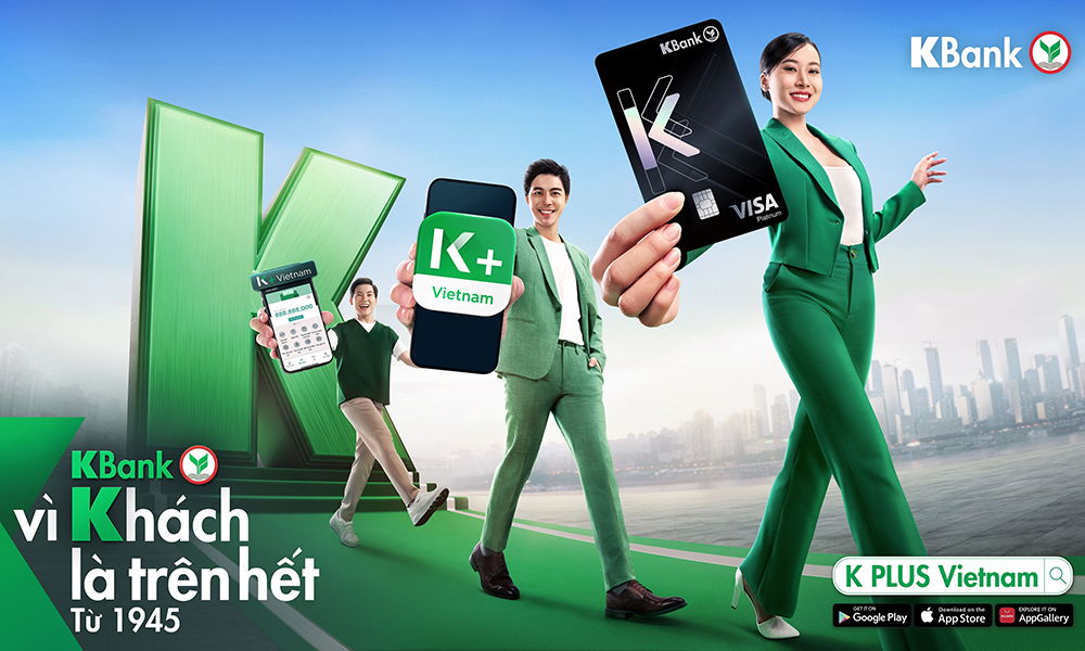 กสิกรไทยเปิดตัว KBank Cashback Plus บัตรเครดิตใบแรกในเวียดนาม