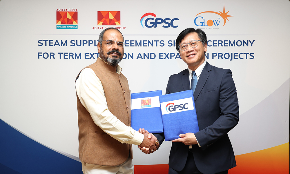 อดิตยา เบอร์ล่าฯ-GPSC ลงนามซื้อขายไอน้ำ เสริมสร้างความมั่นคงด้านสาธารณูปโภค