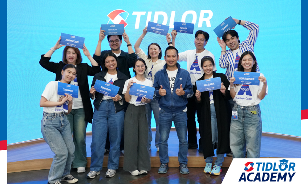 Tidlor Academy แชร์ประสบการณ์วัฒนธรรมองค์กรยั่งยืนใน TIDLOR Culture Camp