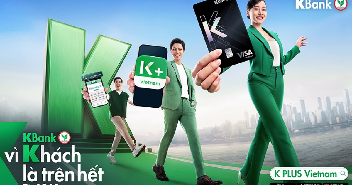 กสิกรไทยเปิดตัว KBank Cashback Plus บัตรเครดิตใบแรกในเวียดนาม