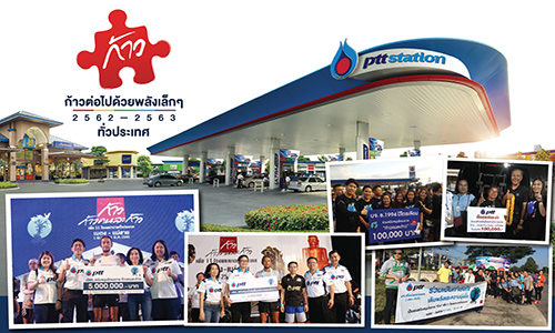 กระจายข่าว - PTT Station เตรียมพื้นที่รองรับ ปชช.ร่วมให้กำลังใจ "ก้าว ...